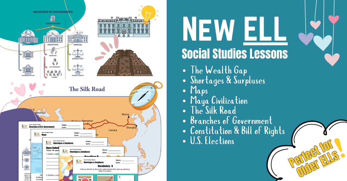 New ELL Social Studies Readers