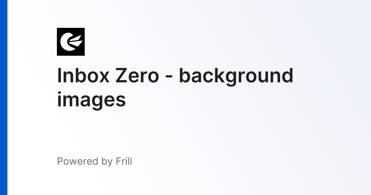 Inbox Zero - background images | Frill.co