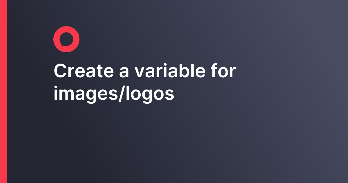Create a variable for images/logos