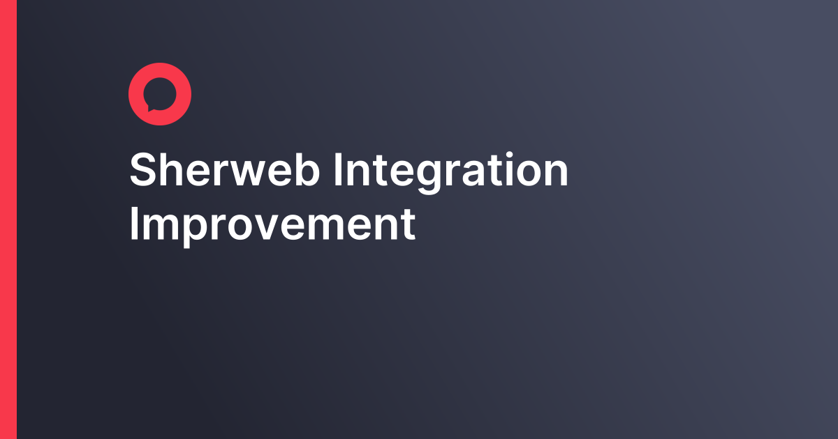 Sherweb Integration Improvement