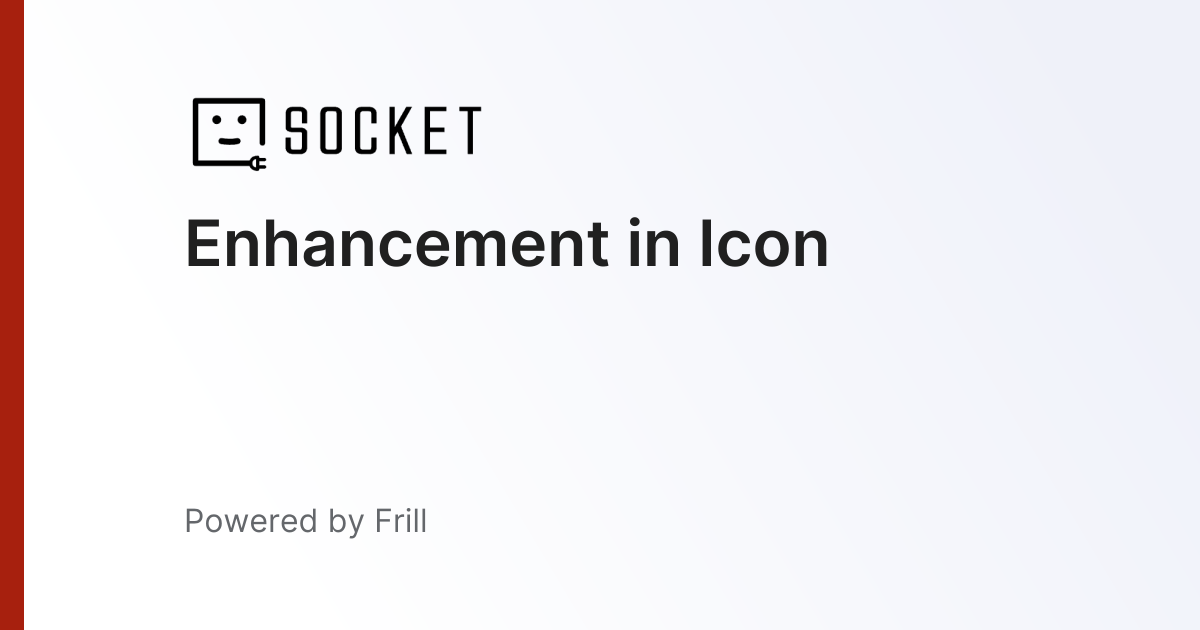 Enhancement in Icon