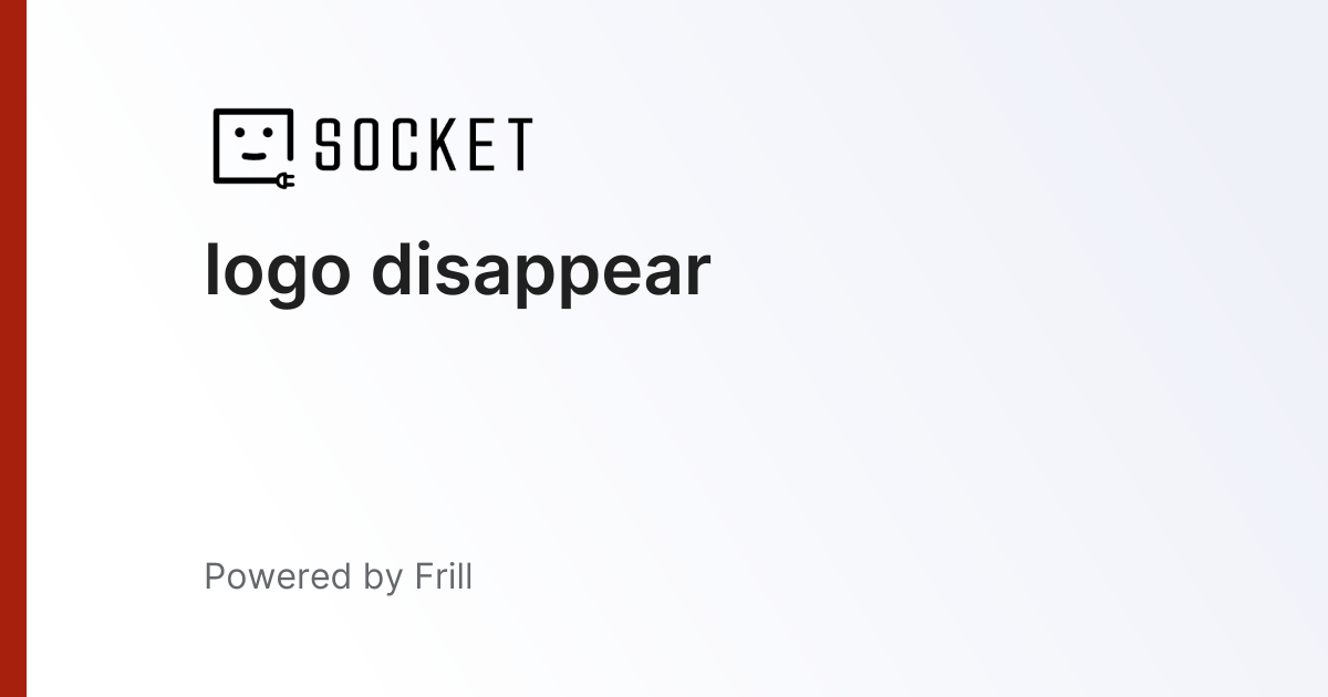 logo disappear