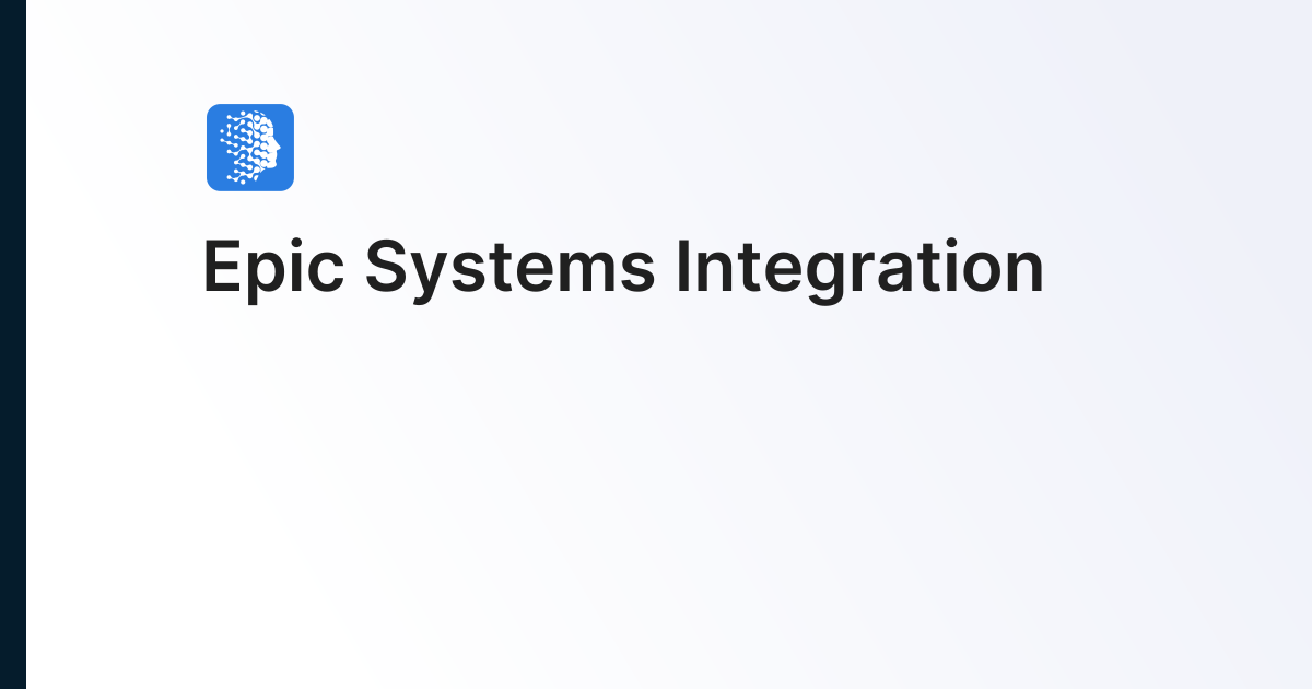 Epic Systems Integration