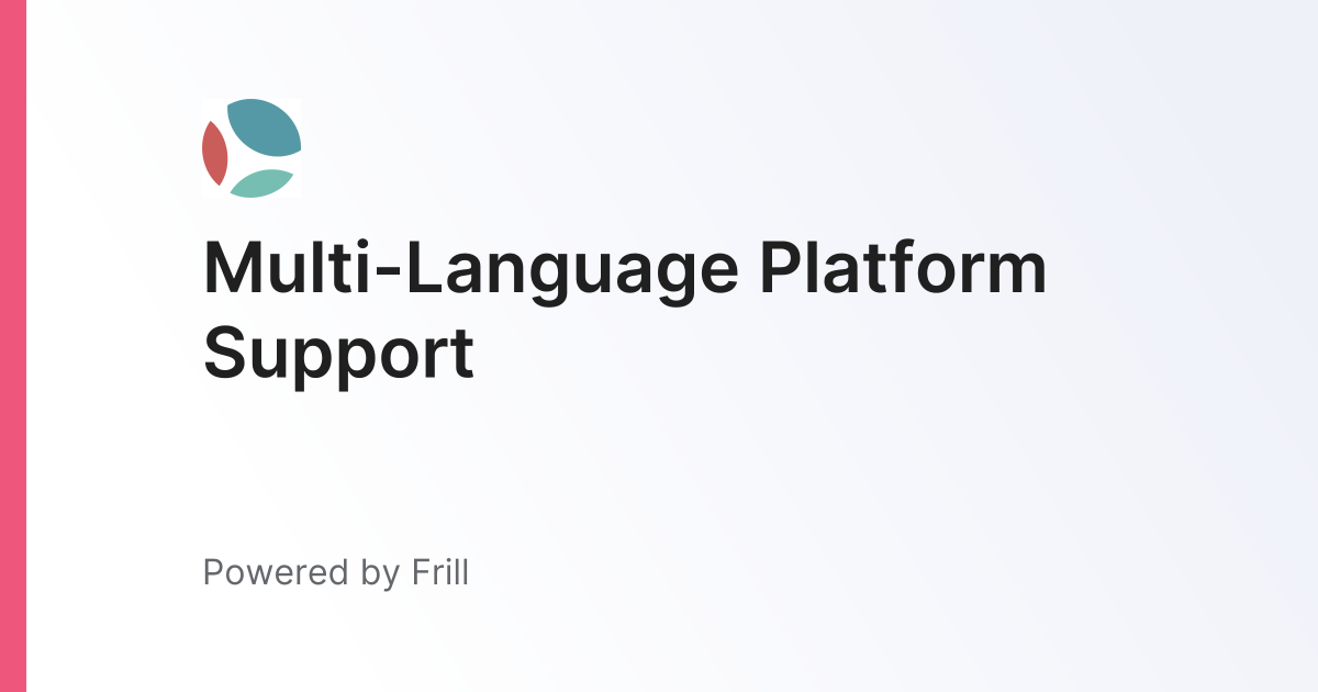 Multi-Language Platform Support | Frill.co