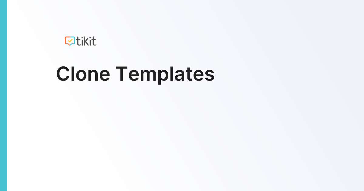 Clone Templates